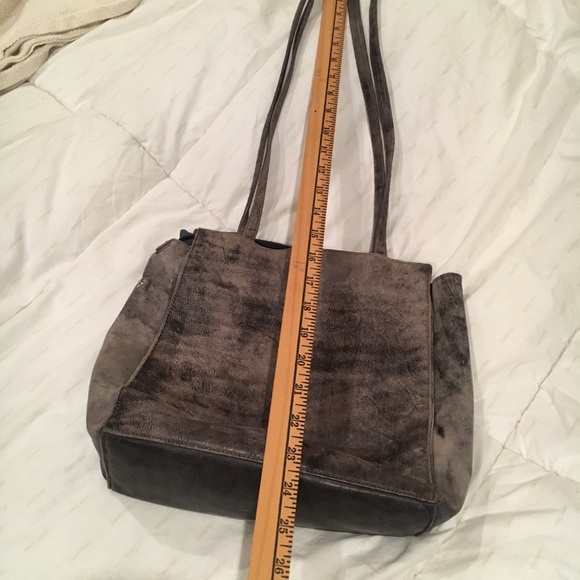 Bags | Vintage Distressed Leather Purse | Poshmark